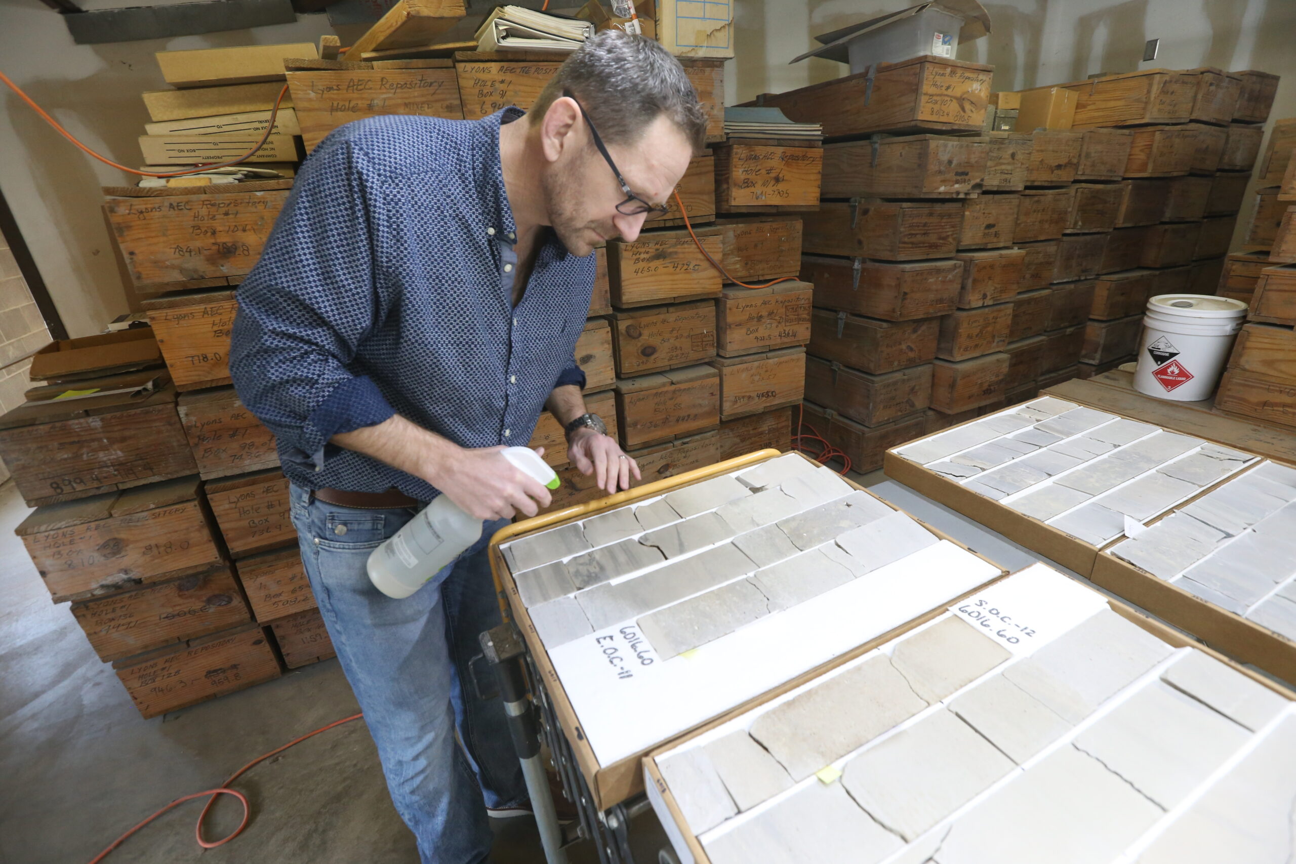 New state geologist thinks Kansas may have the secret beneath its soil for clean-burning fuel of ...